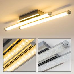 hofstein Iskut Deckenleuchte LED Chrom, 2-flammig