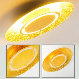 hofstein Mala Deckenleuchte LED Gold, 1-flammig