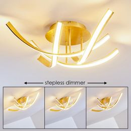 hofstein Aranu Deckenleuchte LED Gold, 4-flammig