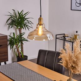 hofstein Nanao Pendelleuchte Messing, 1-flammig