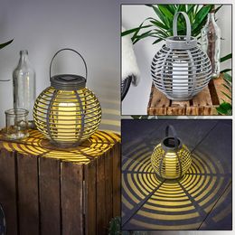 hofstein Rehovot Solarleuchte LED Grau, 1-flammig