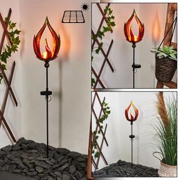 hofstein Rovinj Solarleuchte LED Gelb, Rot, Schwarz, 10-flammig