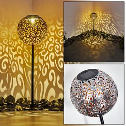 hofstein Paradiski Solarleuchte LED Schwarz, 1-flammig