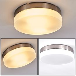hofstein Fresno Deckenleuchte Nickel-Matt, 2-flammig