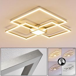 hofstein Narpes Deckenleuchte LED Nickel-Matt, 1-flammig