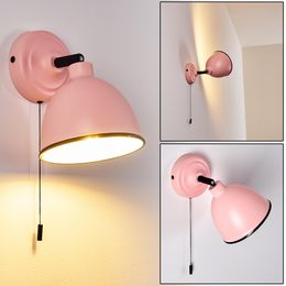 hofstein Catharine Wandleuchte Rosa, 1-flammig