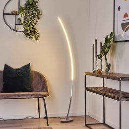 hofstein Nagu Stehleuchte LED Nickel-Matt, 1-flammig