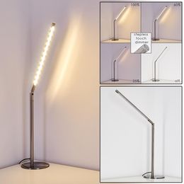 hofstein Deje Tischleuchte LED Nickel-Matt, 1-flammig