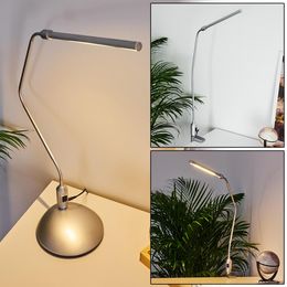hofstein Winnipeg Klemmleuchte LED Silber, 1-flammig
