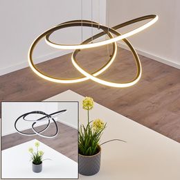 hofstein Belgorod Pendelleuchte LED Schwarz, 1-flammig