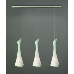 Mantra Zack Pendelleuchte Chrom, 3-flammig
