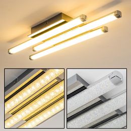 hofstein Iskut Deckenleuchte LED Chrom, 3-flammig