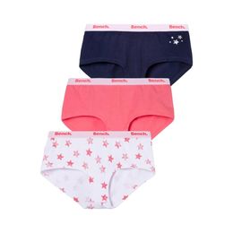 Bench Panty M&auml;dchen Gr&ouml;&szlig;e 122/128 kobaltblau / pink / wei&szlig;