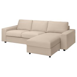 IKEA VIMLE Bezug 3er-Sofa+Récamiere