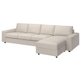 IKEA VIMLE 4er-Sofa mit Récamiere