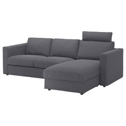 IKEA VIMLE 3er-Sofa mit Récamiere