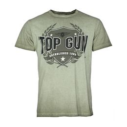 Top Gun T-Shirt Herren Gr&ouml;&szlig;e XXXL bronze / gr&uuml;n