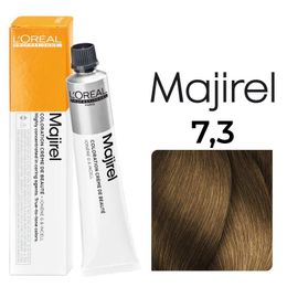 L'Oréal L'Oréal Professionnel Majirel Haarfarbe 7,3 Mittelblond Gold - Goldgrundton 50ml
