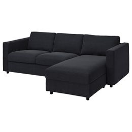 IKEA VIMLE 3er-Sofa mit Récamiere