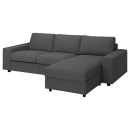 IKEA VIMLE Bezug 3er-Sofa+Récamiere