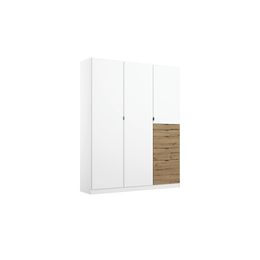 Kleiderschrank Ontario - weiß - 136 cm - 197 cm - 54 cm - Sconto