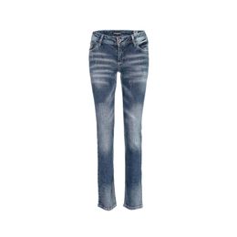 Cipo & Baxx Cipo & Baxx Jeans 'WD364' Damen Gr&ouml;&szlig;e 31 rauchblau / dunkelblau