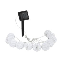 Eglo Leuchten Eglo BALL Solar-Lichterkette LED Weiß, 10-flammig