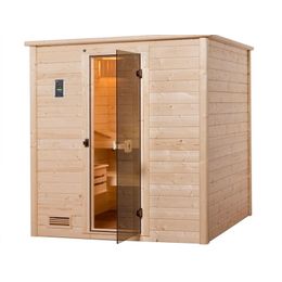 Weka MH-Sauna Bergen GT Gr.2 195,5 x 195 cm