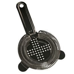 ich-zapfe Julep Sieb, Julip Strainer - CROSS, Edelstahl 304 - GMB - Rotgussschwarz