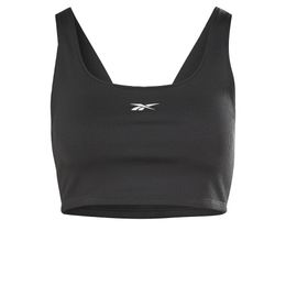 Reebok Sport-BH 'Workout Ready' Damen Gr&ouml;&szlig;e L schwarz / wei&szlig;
