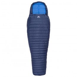 Mountain Equipment - Transalp - Daunenschlafsack Gr Long - 215 cm Zip: Left Medieval /Blau