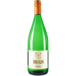 weingut armin braun 1,0 L Riesling 2025 Halbtrocken - Pfalz &ndash; Wei&szlig;wein Qualit&auml;tswein