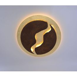 Paul Neuhaus NEVIS Deckenleuchte LED Rostfarben, 1-flammig