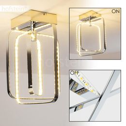 hofstein Sepino Deckenleuchte LED Chrom, 1-flammig