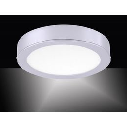 Leuchten Direkt OSKAR Deckenleuchte LED Silber, 1-flammig