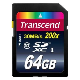 Transcend SDXC Class 10 Premium - 64GB
