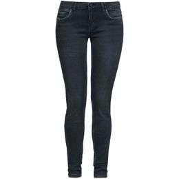 Noisy may NMEve Pocket Piping Jeans Jeans schwarz in W25L30