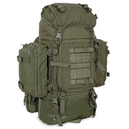 Mil-Tec Rucksack Teesar mit Frontzugang 100 Liter oliv