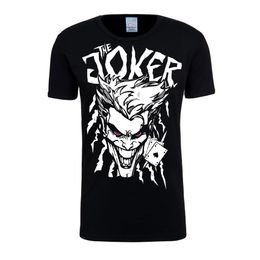 logoshirt T-Shirt 'The Joker' Damen Gr&ouml;&szlig;e XL schwarz / wei&szlig;