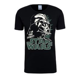 logoshirt T-Shirt 'Star Wars' Damen Gr&ouml;&szlig;e XL mischfarben / schwarz