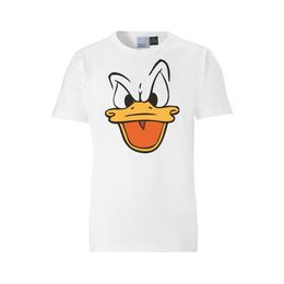 logoshirt Shirt 'Donald Duck' male White size S