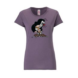 logoshirt Shirt 'Der kleine Maulwurf' female Purple size M