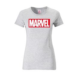 logoshirt Shirt 'Marvel' female Grey size M