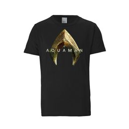 logoshirt Shirt 'Aquaman' male Black size XXL