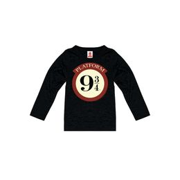 logoshirt Shirt 'Harry Potter' boy Black size 140