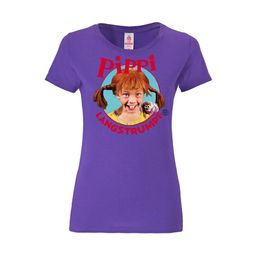 logoshirt Shirt female Purple size M