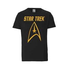 logoshirt Shirt 'Star Trek - Logo' female Black size XXXL