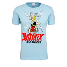 logoshirt Shirt 'Asterix - Magic Poison' female Blue size M