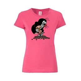 logoshirt Shirt 'Der kleine Maulwurf' female Pink size L