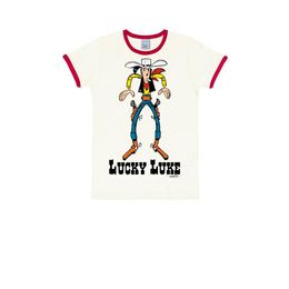logoshirt Shirt 'Lucky Luke' male White size XL